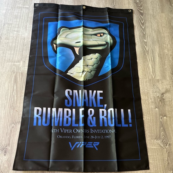 Dodge Viper | Wall Decor | Dodge Viper Outdoor Flag | Poshmark